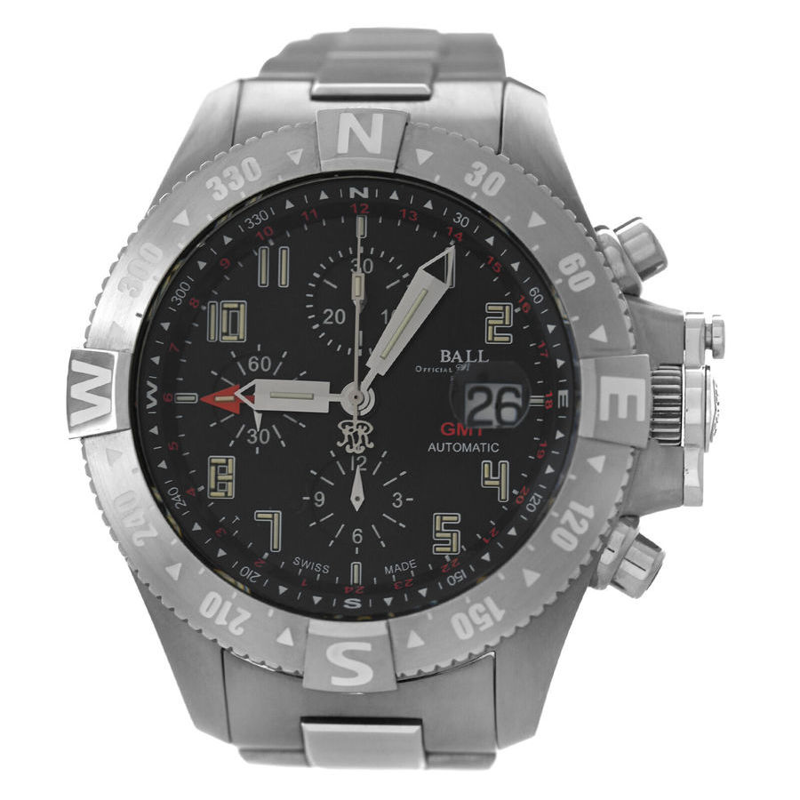 Ball Pre-owned Ball Engineer Hydrocarbon Gmt Chronograph Automatic ...