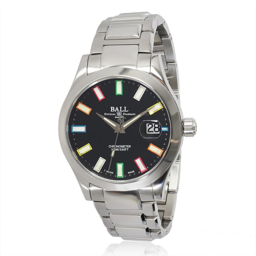 Ball Pre-owned Ball Engineer II Automatic Black Dial Men's Watch NM9026C-S28C-BK - BALL ...