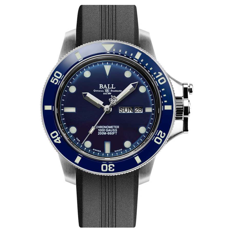 Ball Pre-owned Ball Original Automatic Chronometer Blue Dial Men's ...