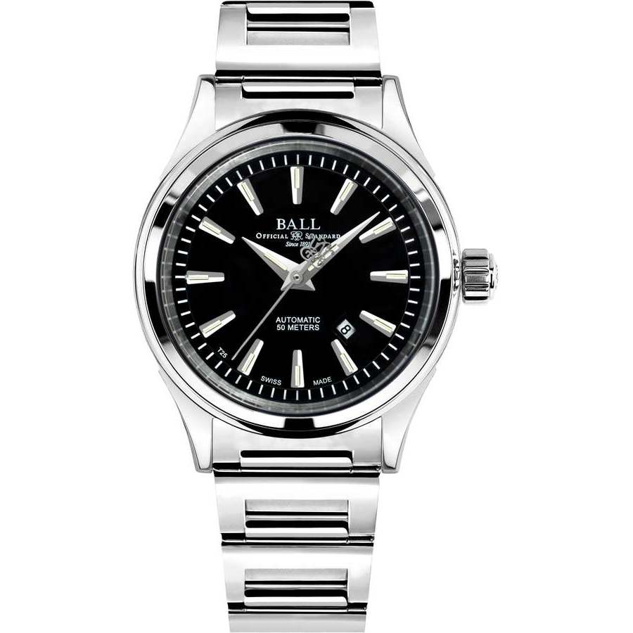 Ball Pre-owned Ball Victory Automatic Black Dial Ladies Watch NL2098C ...