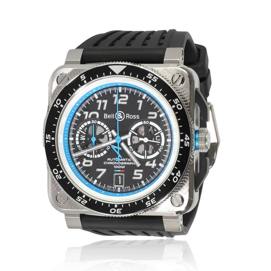 Bell And Ross Pre-owned Bell and Ross Aviation Chronograph Automatic ...