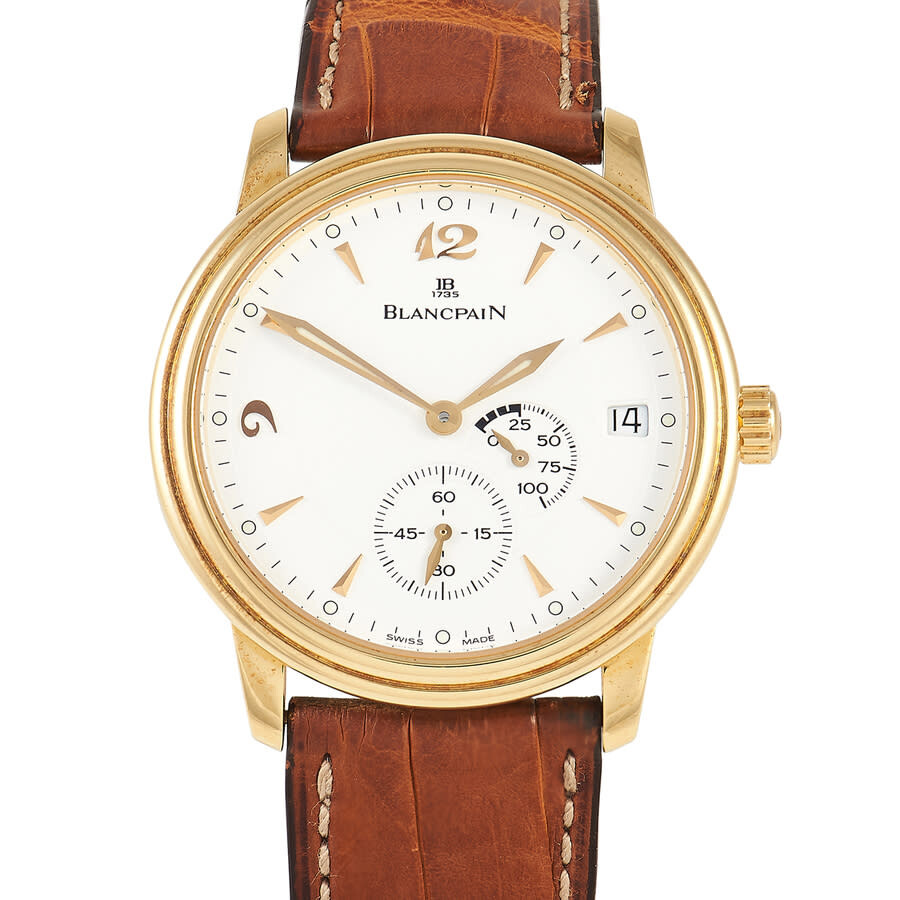 Blancpain Pre-owned Blancpain Villeret Hand Wind White Dial Men's Watch ...