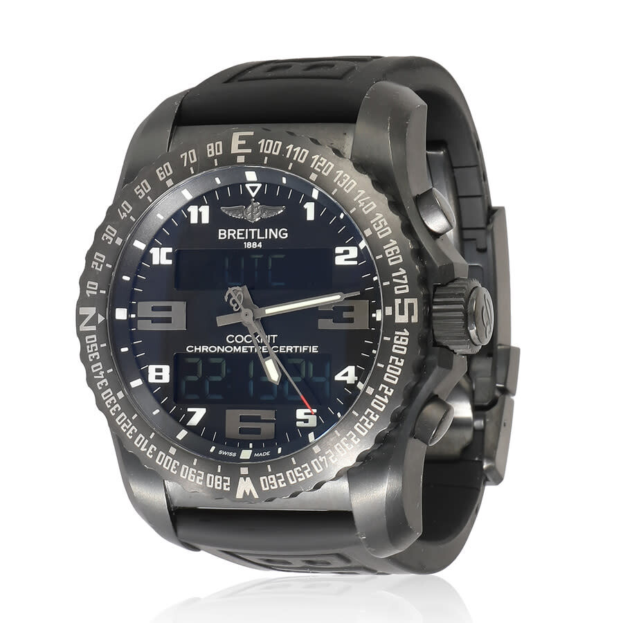 Breitling Pre-owned Breitling Cockpit Perpetual Alarm Chronograph GMT ...
