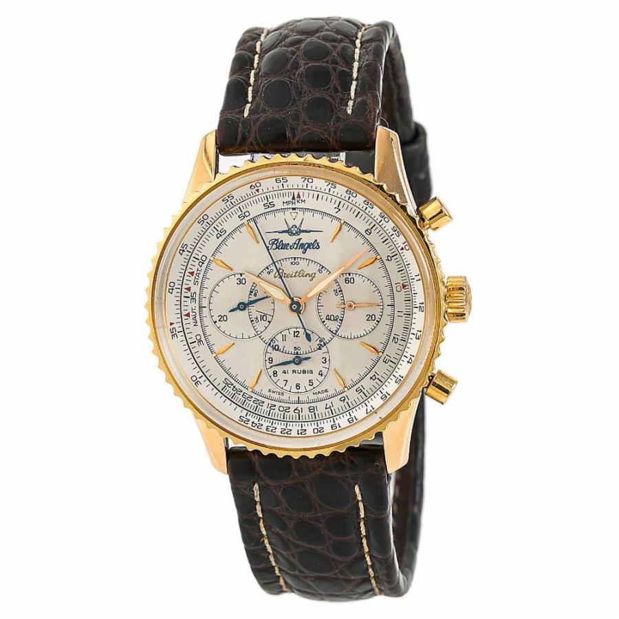Breitling Pre-owned Breitling Navitimer Montbrillant BlueAngels ...