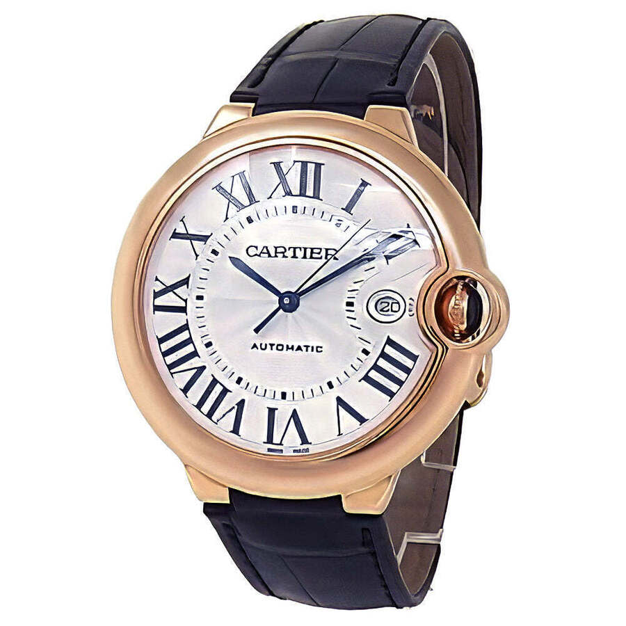 Cartier Pre-owned Cartier Ballon Bleu De Cartier Silver Dial Men's ...
