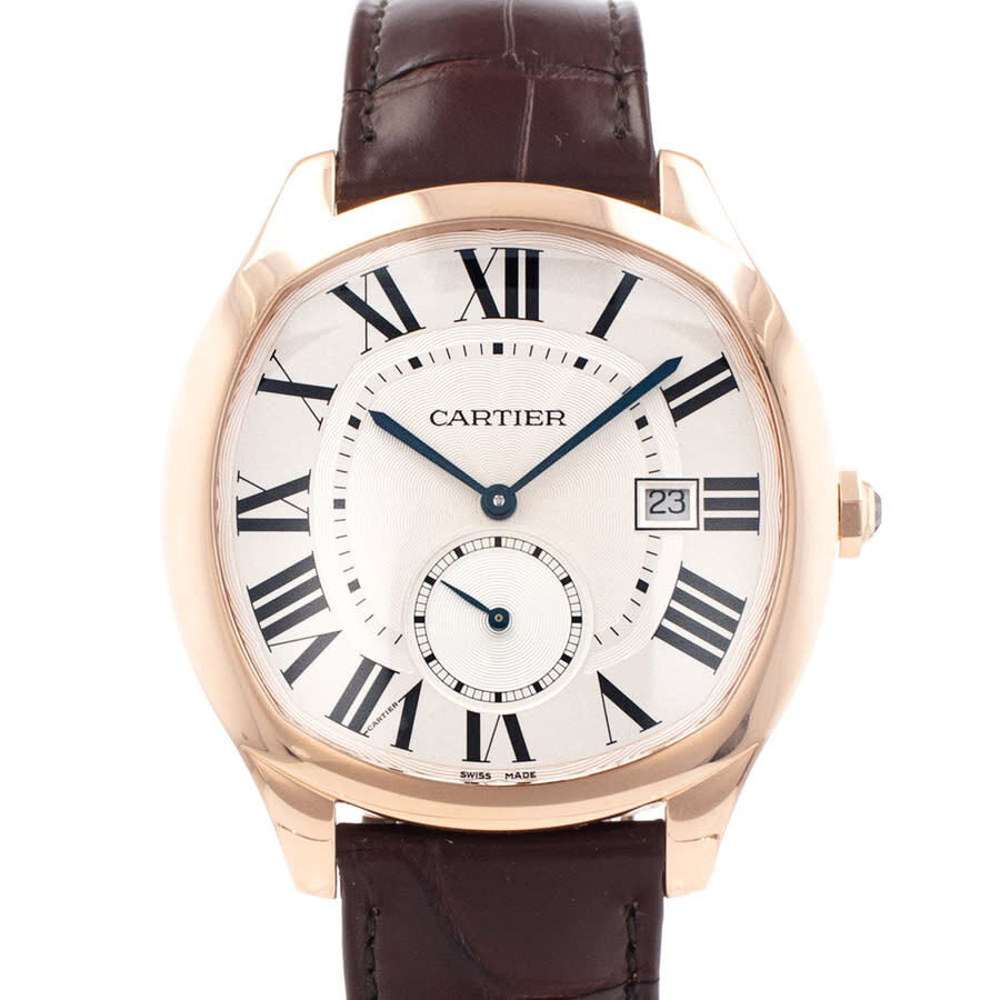 Cartier Pre-owned Cartier Drive Automatic Silver Dial Men's Watch ...