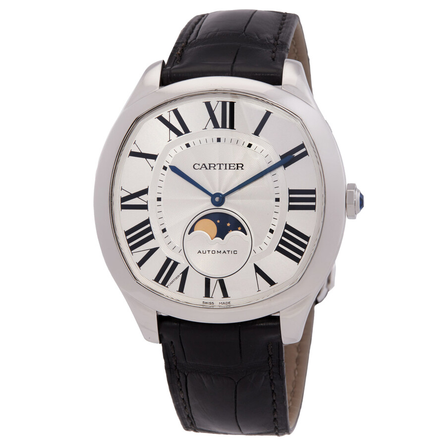 Cartier Pre-owned Cartier Drive De Cartier Automatic Silver Dial Men's ...