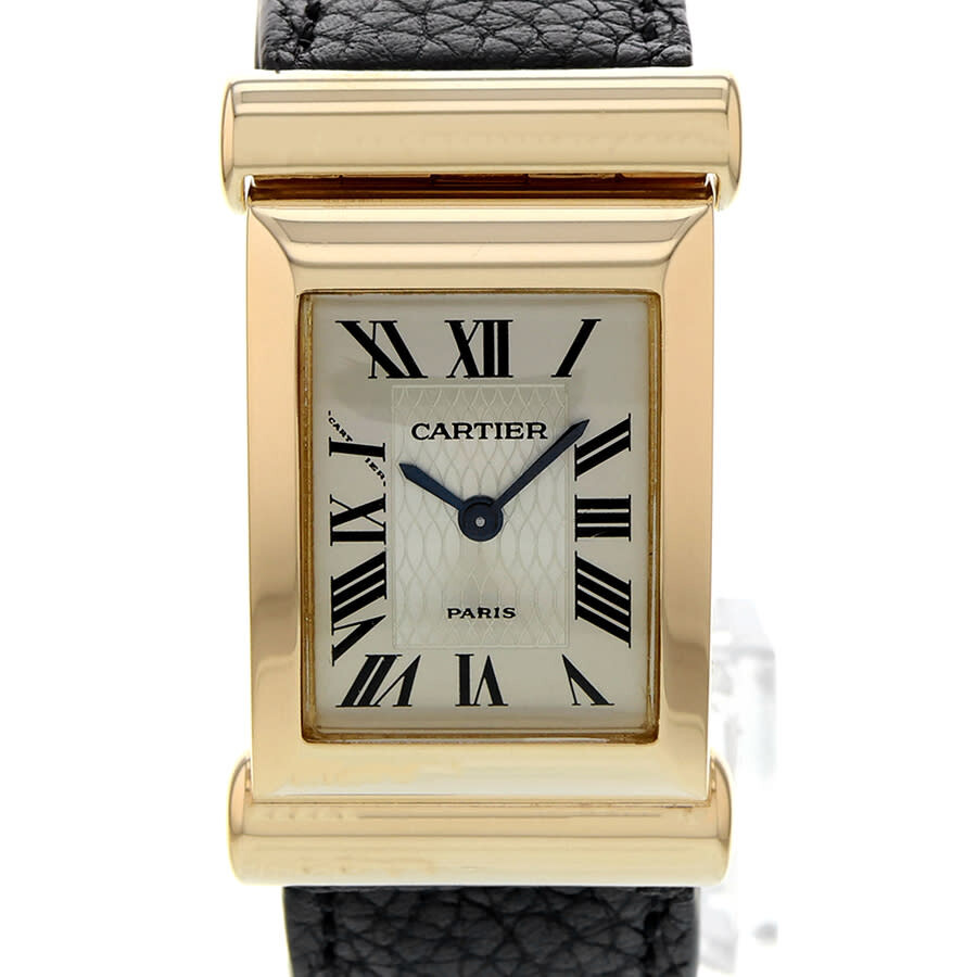 Cartier Pre-owned Cartier Driver Quartz Silver Dial Men's Watch ...