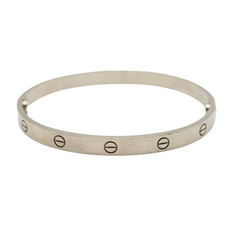 Cartier Pre-Owned Cartier Love Bracelet (White Gold) 136140 - Pre-Owned ...