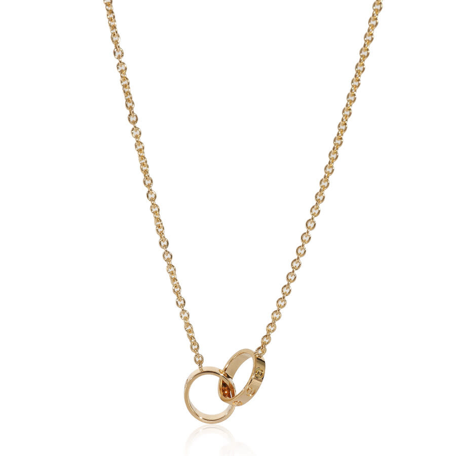 Cartier Pre-Owned Cartier Love Interlocking Circles Pendant Necklace in ...
