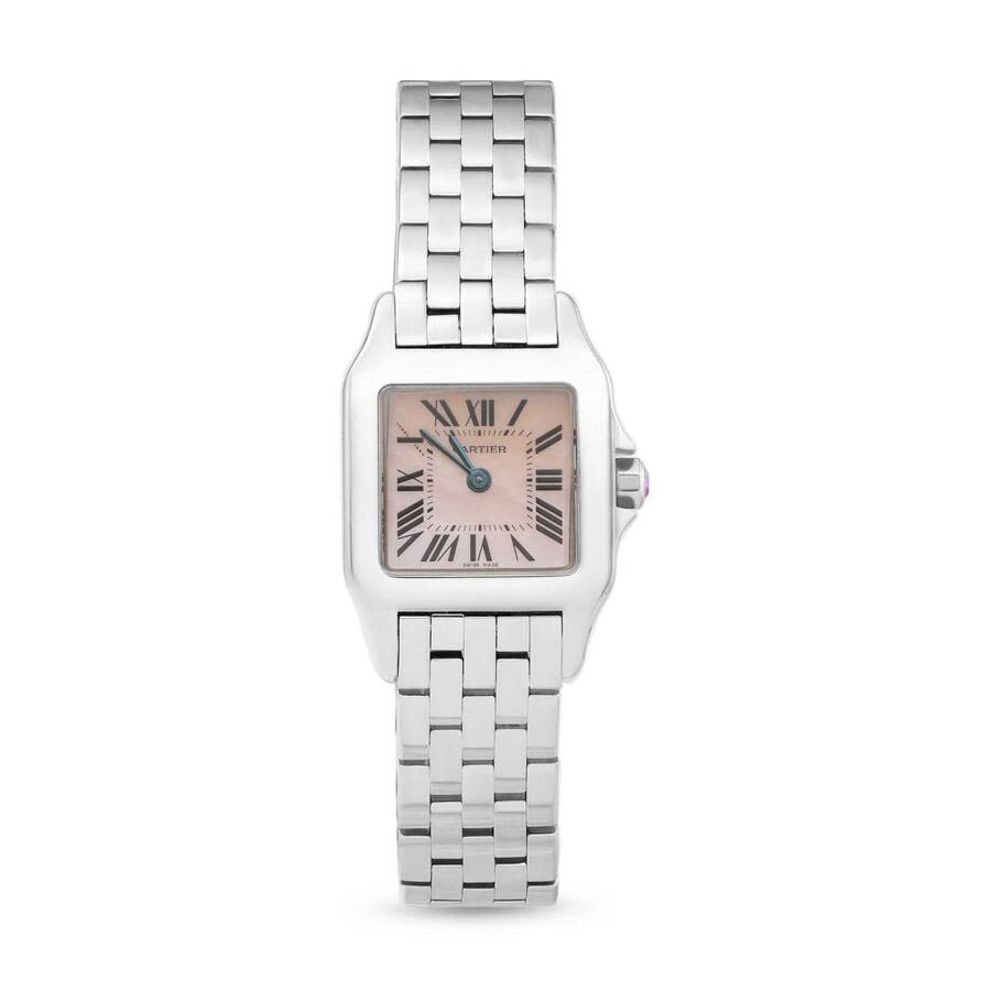 Cartier Pre-owned Cartier Santos De Cartier Demoiselle Mother of Pearl ...
