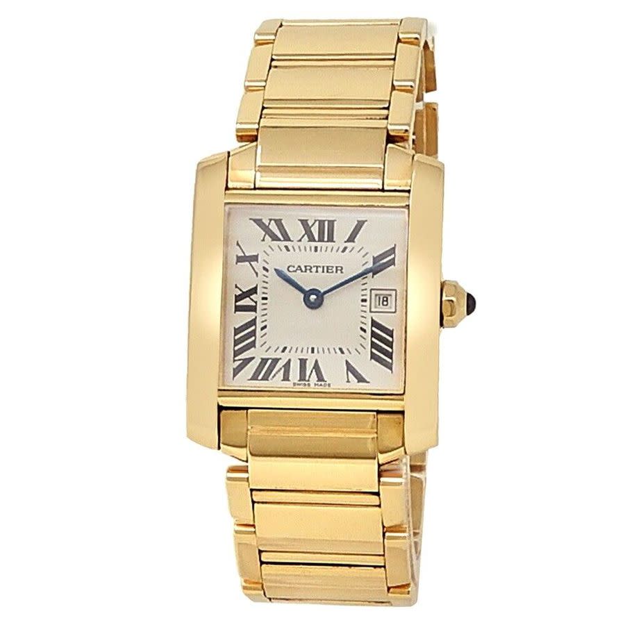 Cartier Pre-owned Cartier Tank Francaise Quartz White Dial Ladies Watch ...