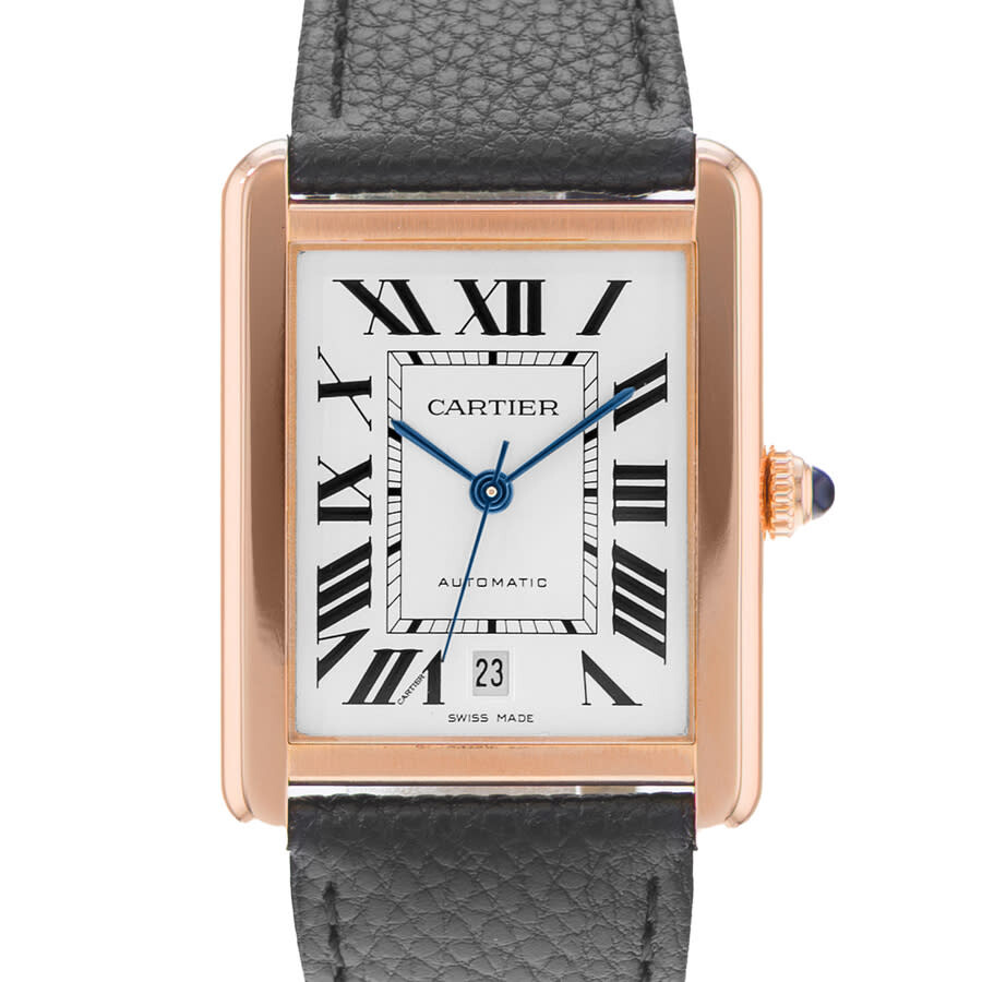 Cartier Pre-owned Cartier Tank Solo Automatic Silver Dial Men's Watch ...