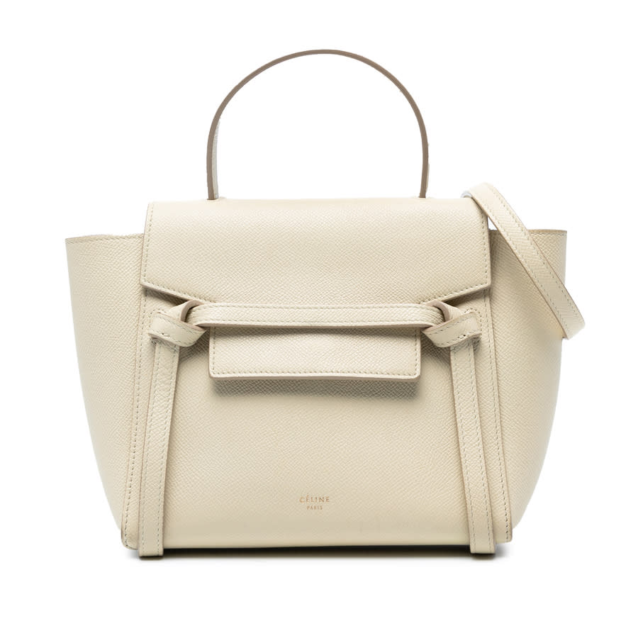 Celine Pre-owned Celine Nano Grained Calfskin Belt Bag Ladies F-AT-1178 ...