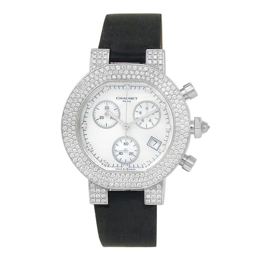 Chaumet Pre-owned Chaumet Chronograph Quartz Diamond Ladies Watch CDW ...