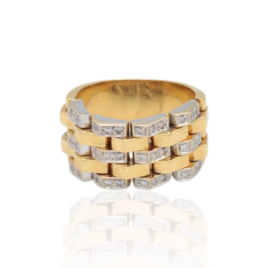 Chimento Pre-Owned Chimento 18K Yellow Gold Diamond Ring 63852 - Pre ...