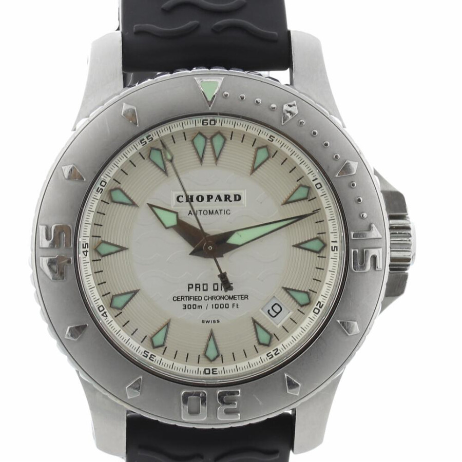 Chopard Pre-owned Chopard Automatic Chronometer Silver Dial Men's Watch ...