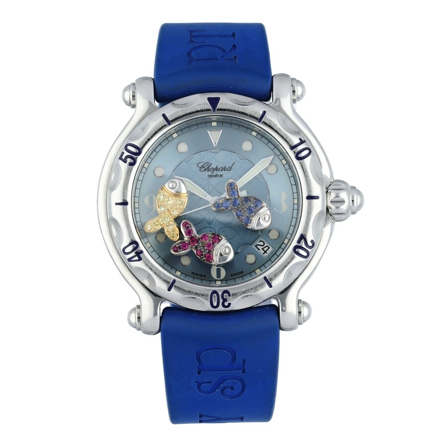 Chopard Pre-owned Chopard Happy Beach Quartz Ladies Watch 288347 ...