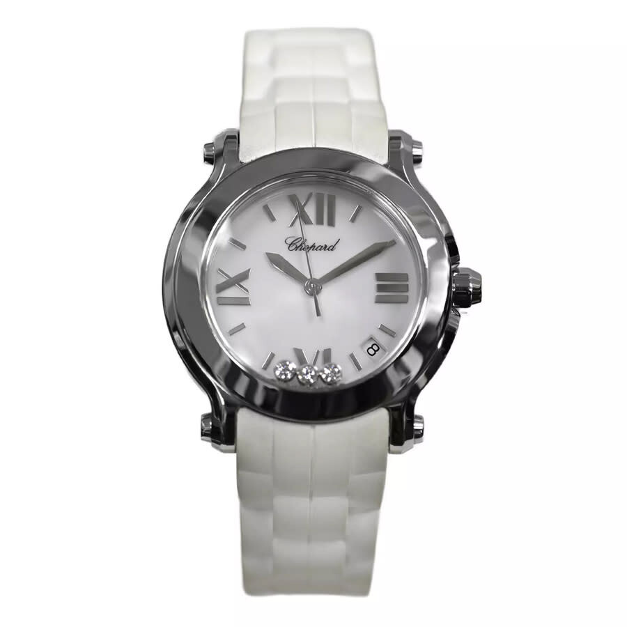 Chopard Pre-owned Chopard Happy Sport Quartz Ladies Watch 8475 - Pre ...