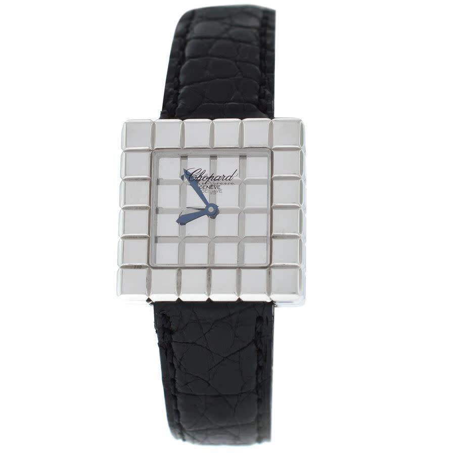 Chopard Pre-owned Chopard Ice Cube Diamond Pave Dial Ladies Watch 127407 - Pre-Owned Watches ...