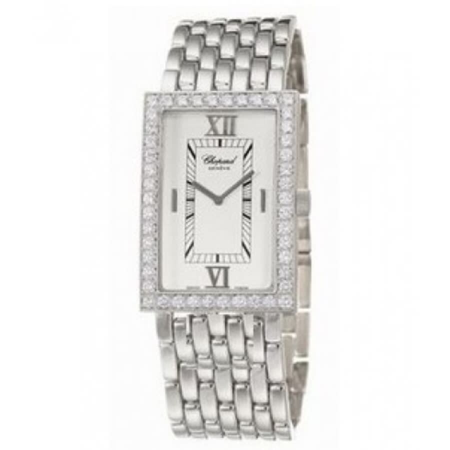 Chopard Pre-owned Chopard Les Classiques Diamond Silver Dial Ladies Watch 143548/1002 - Pre ...