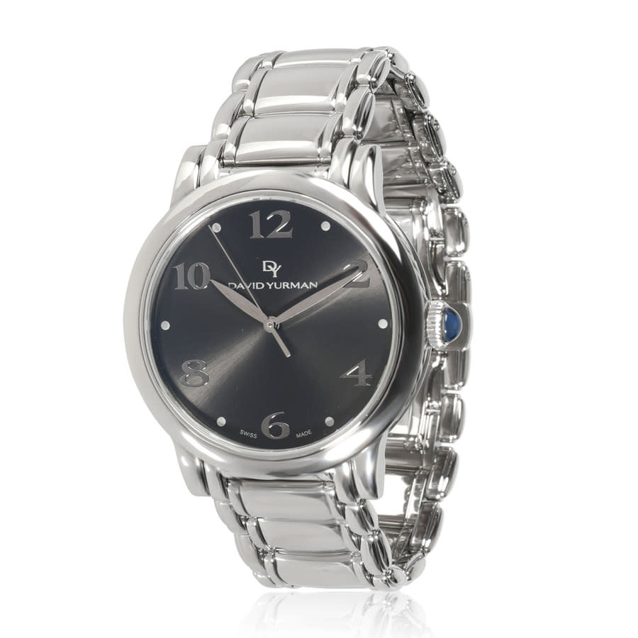 David Yurman Pre-owned David Yurman Classic Quartz Grey Dial Unisex ...