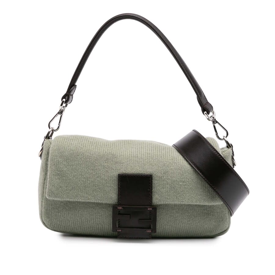Fendi Pre-owned Fendi Cashmere Baguette Satchel Ladies 8BR600 ALME 229 ...