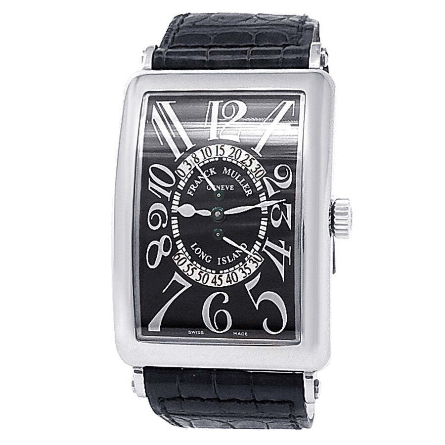 Franck Muller Pre-owned Franck Muller Long Island Automatic Black Dial ...
