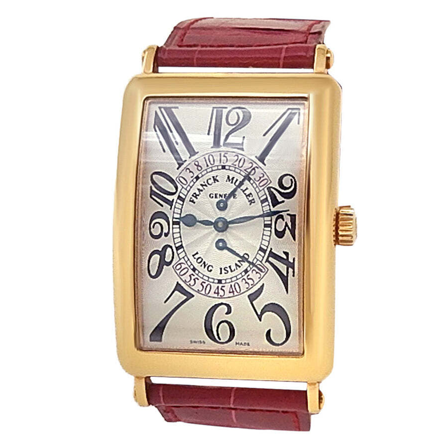Franck Muller Pre-owned Franck Muller Long Island Automatic Silver Dial ...