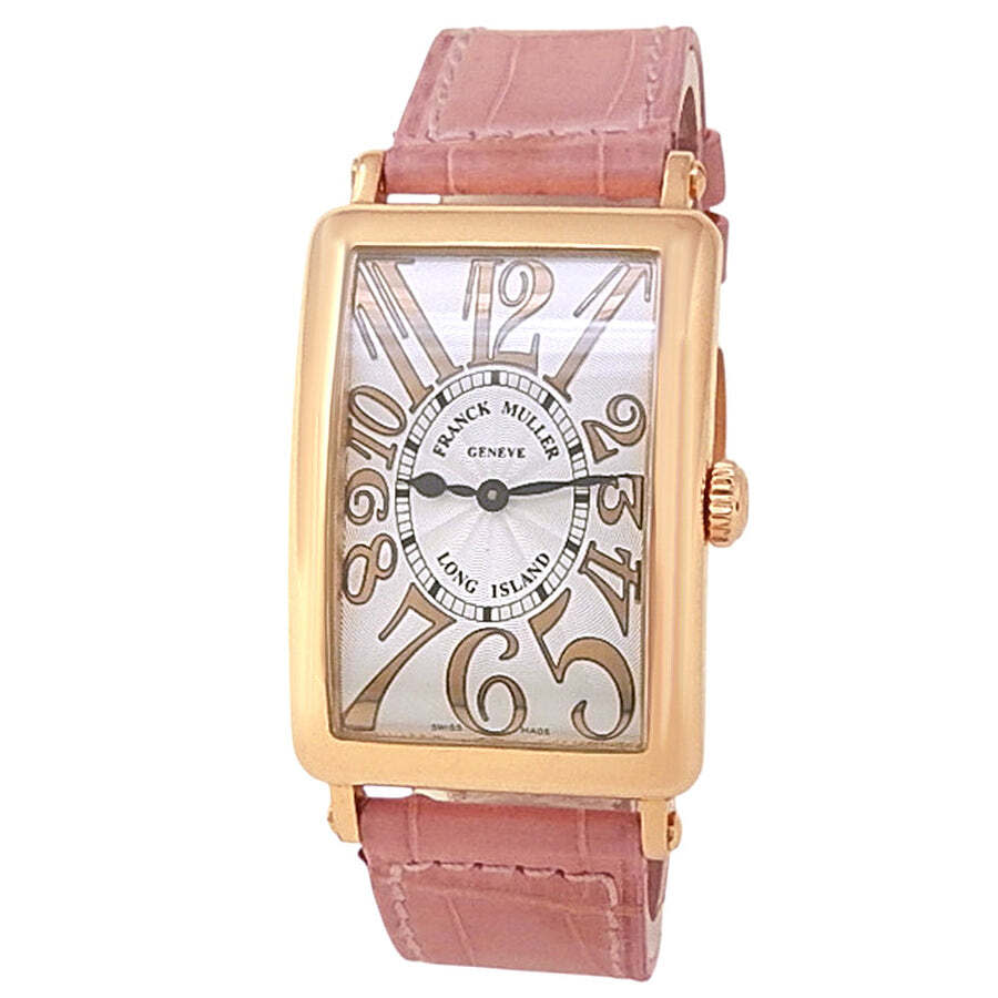 Franck Muller Pre-owned Franck Muller Long Island Quartz Silver Dial ...