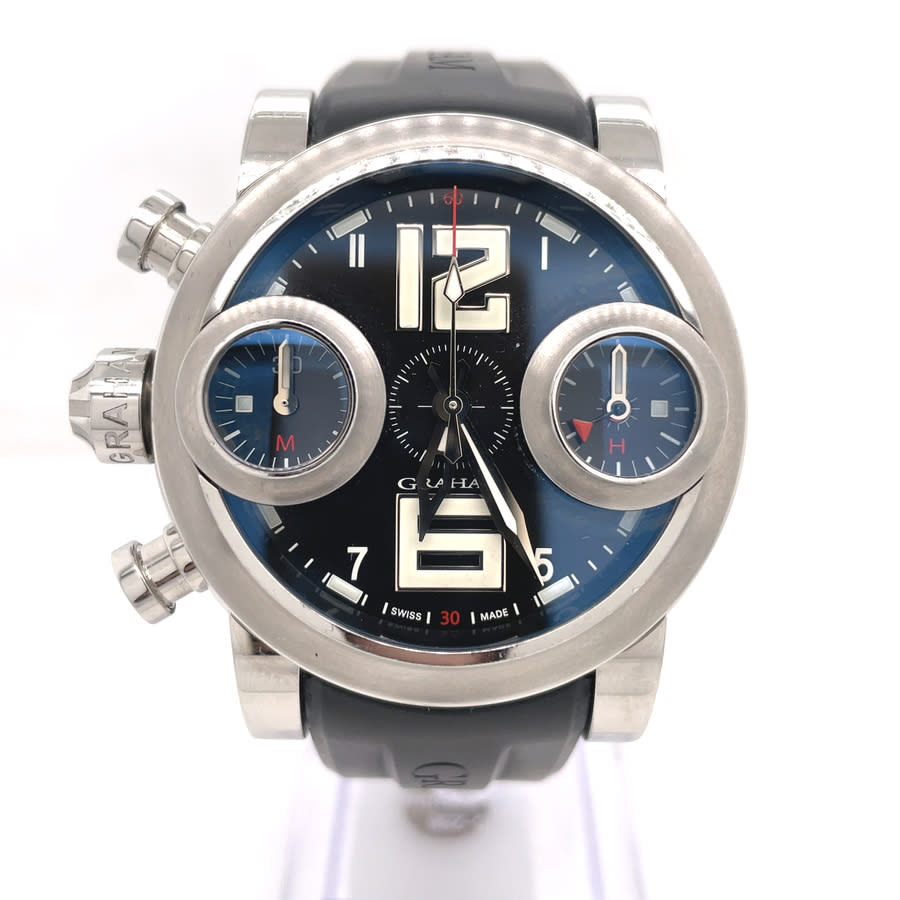 Graham Pre-owned Graham Swordfish Booster Chronograph Automatic Black ...
