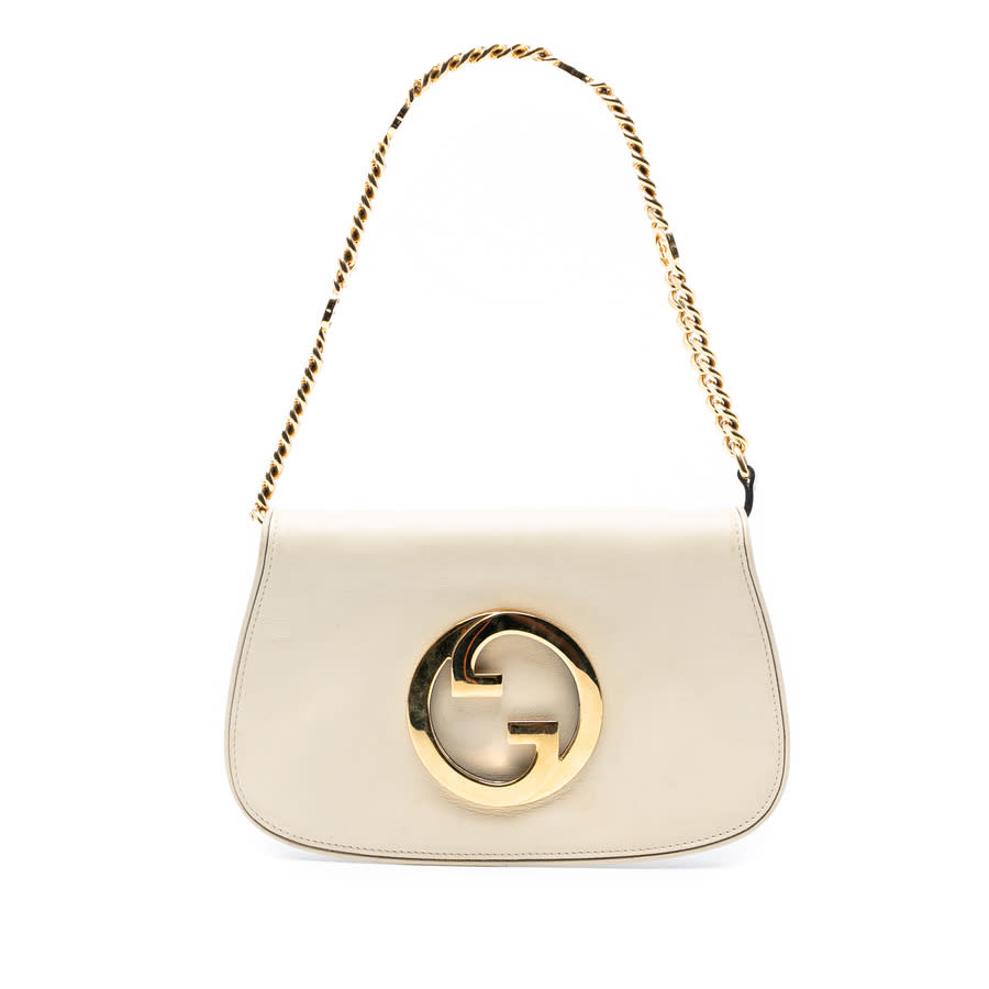 Gucci Pre-owned Gucci Calfskin Blondie Chain Satchel Ladies 699268 ...