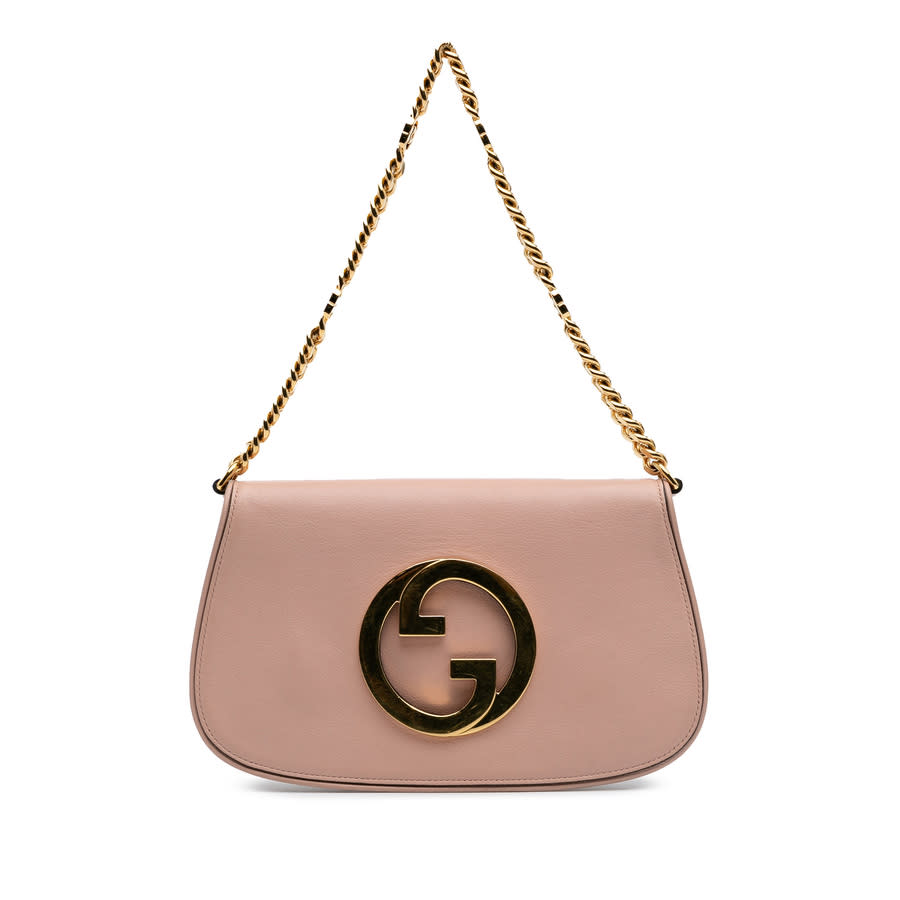 Gucci Pre-owned Gucci Calfskin Blondie Chain Satchel Ladies 699268 ...