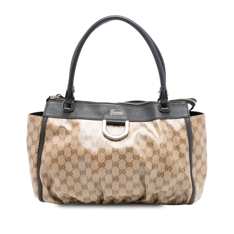 Gucci Pre-owned Gucci GG Crystal Abbey D Ring Tote Ladies 327787 520981 ...