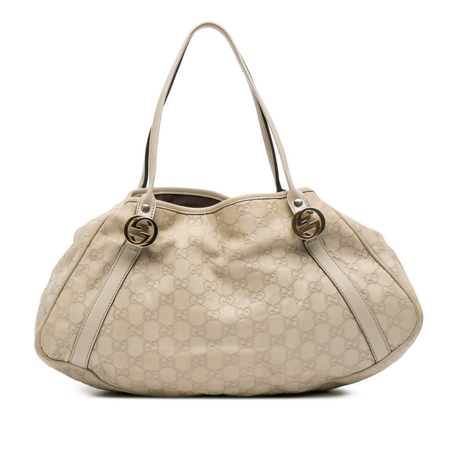 Gucci Pre-owned Gucci Guccissima Twins Shoulder Bag 232963 520981 ...