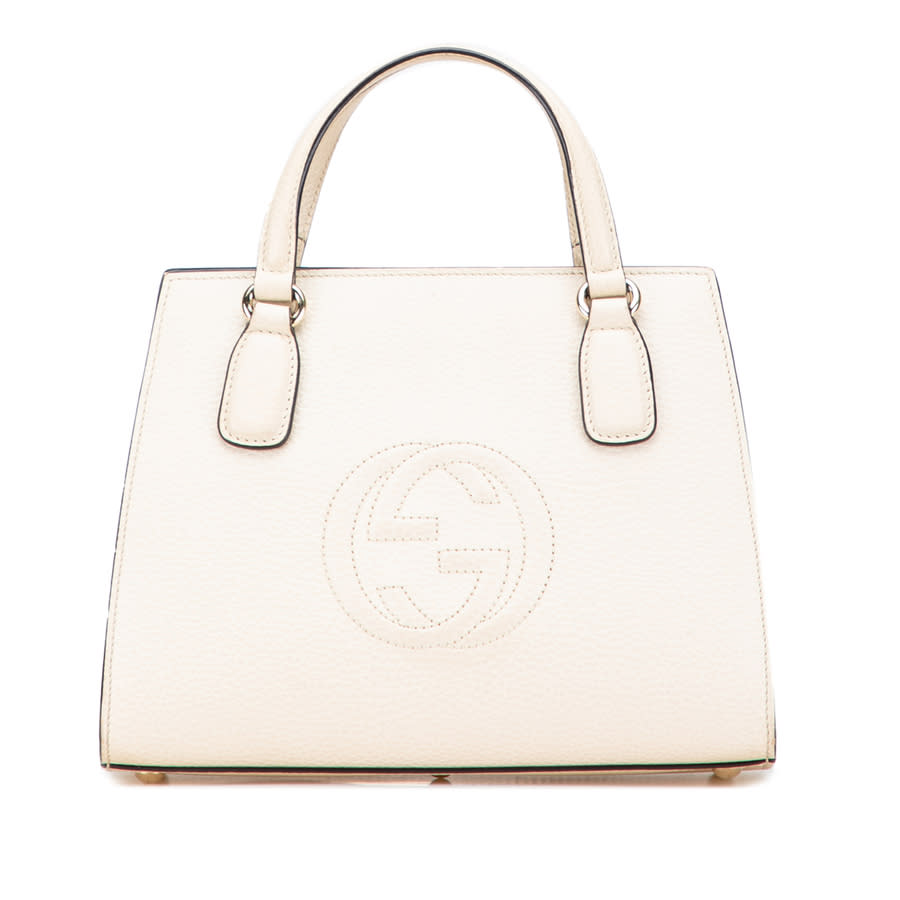 Gucci Pre-owned Gucci Medium Dollar Calf Soho Top Handle Convertible ...