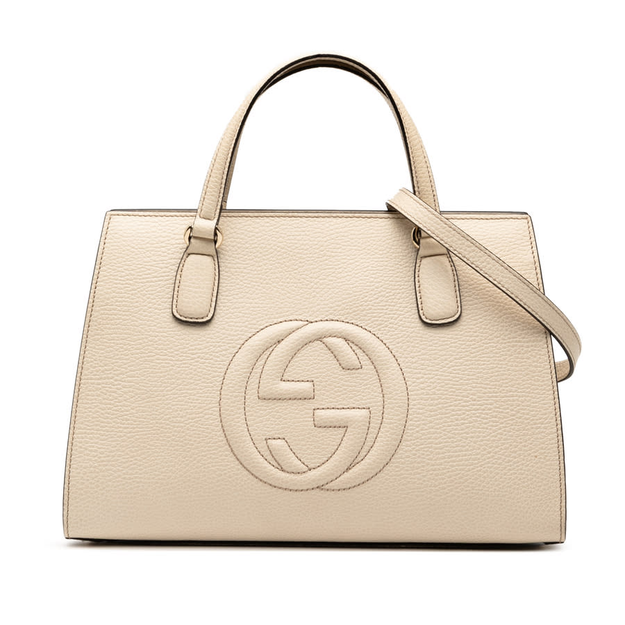 Gucci Pre-owned Gucci Medium Leather Soho Satchel Ladies 431571 520981 ...