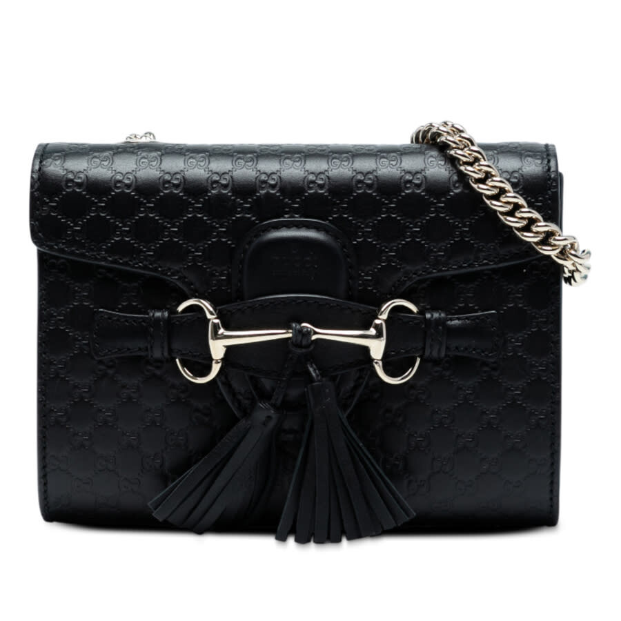 Gucci Pre-owned Gucci Mini Microguccissima Emily Crossbody 449636 200047 - Jomashop