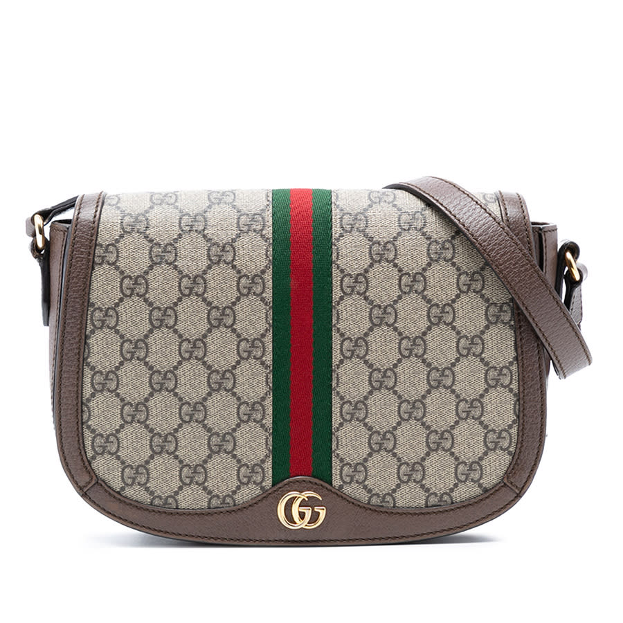 Gucci Pre-owned Gucci Small GG Supreme Ophidia Crossbody Unisex 601044 ...