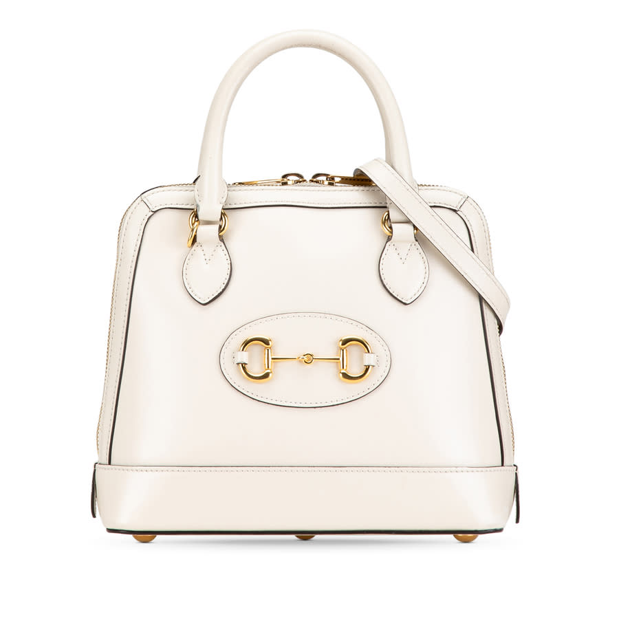 Gucci Pre-owned Gucci Small Leather Horsebit 1955 Satchel 621220 520981 ...