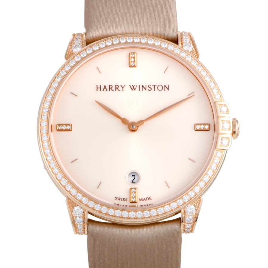 Harry Winston Pre-owned Harry Winston Midnight Automatic Diamond Ladies ...