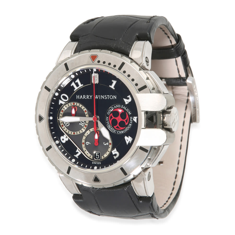 Harry Winston Pre-owned Harry Winston Ocean Collection Chronograph ...