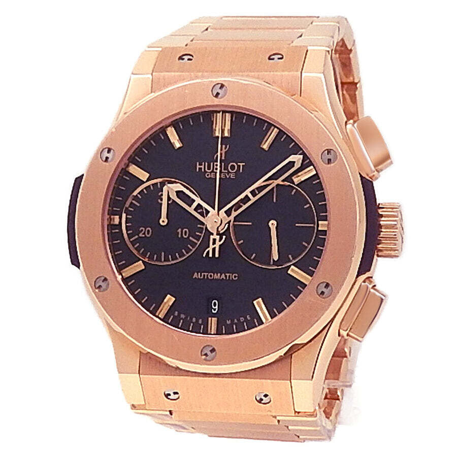Pre-owned Hublot Classic Fusion Chronograph Matte Black Dial Men's ...