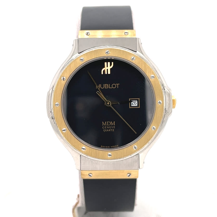 Hublot Pre-owned Hublot Classic MDM Black Dial Ladies Watch 1401.2 ...