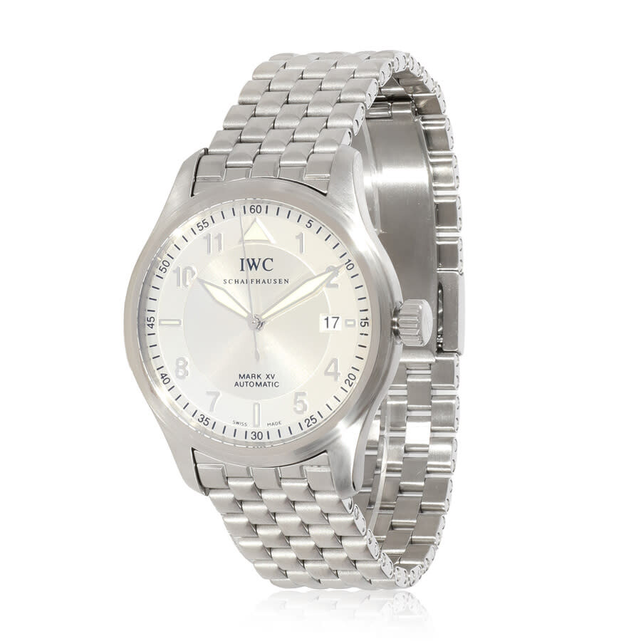 IWC Pre-owned IWC Mark XV Automatic Silver Dial Men's Watch IW325314 ...
