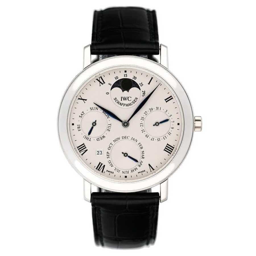 IWC Pre-owned IWC Portofino Hand Wind Grey Dial Men's Watch 2050 ...