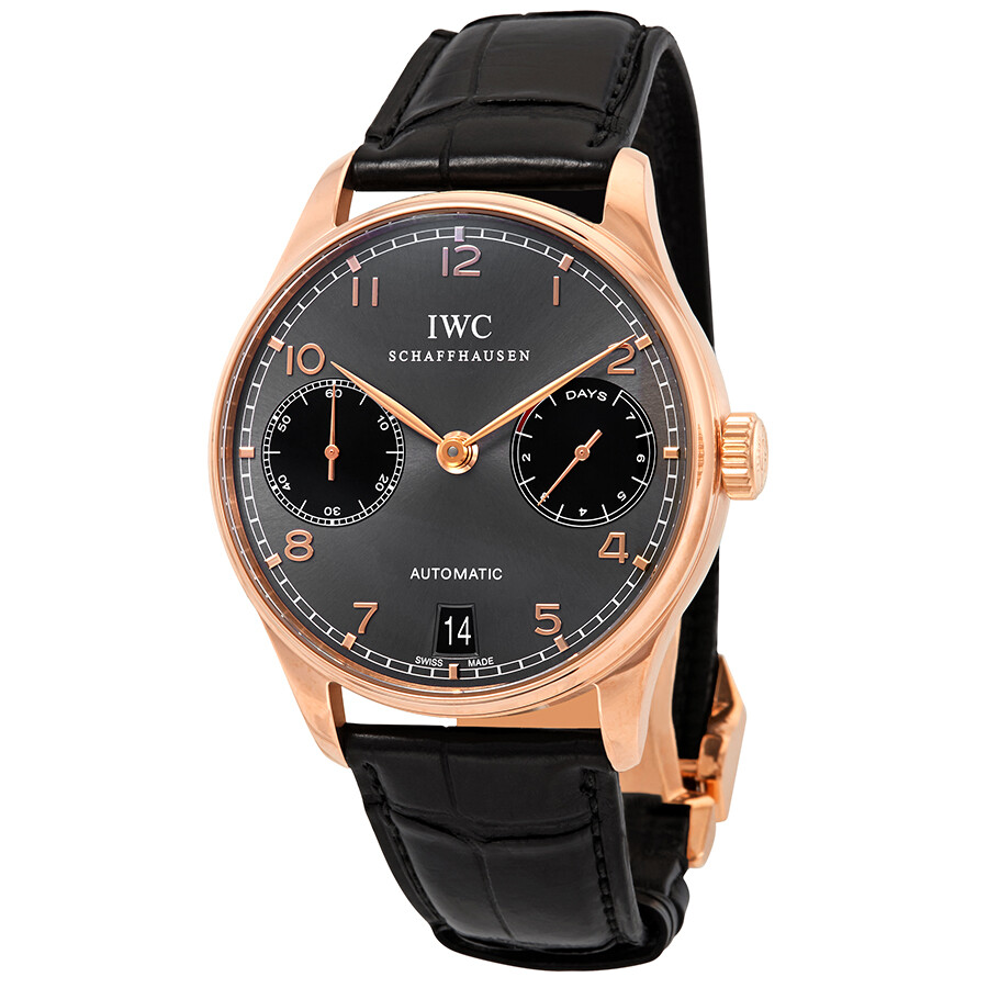 IWC Pre-owned IWC Portuguese Automatic Edition Dragon Year Rose Gold ...