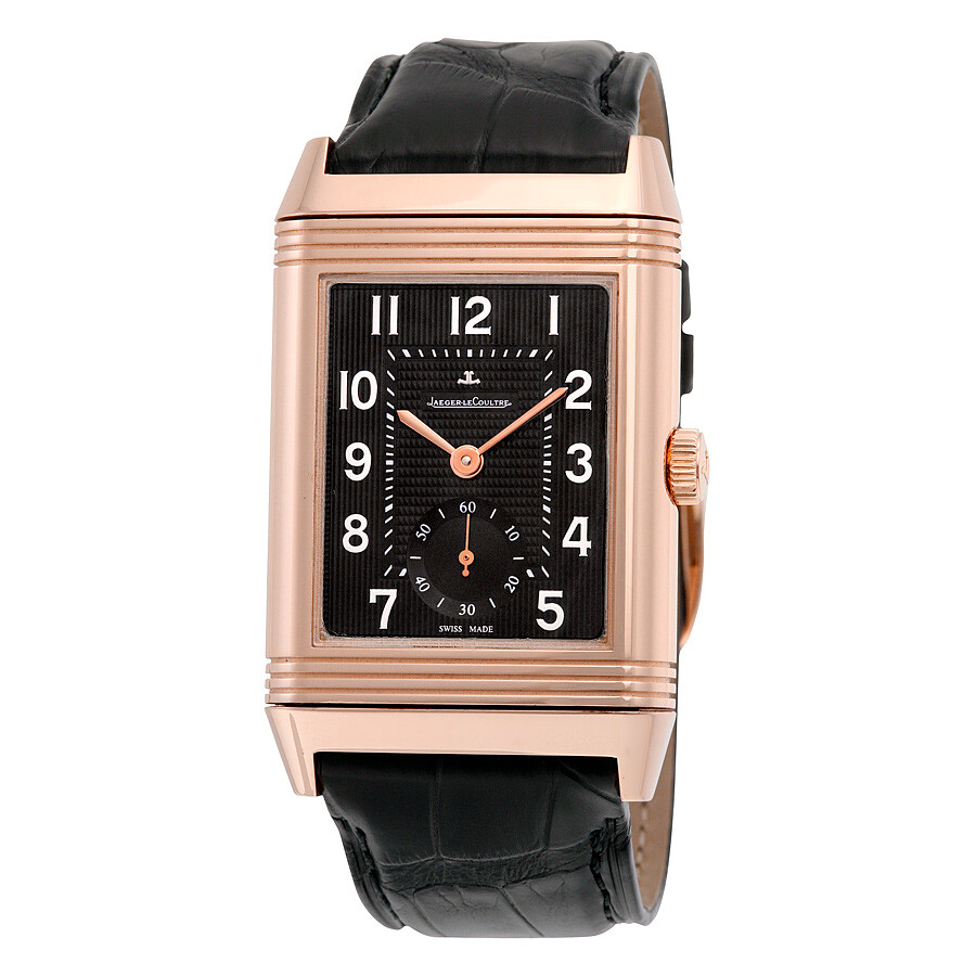 Jaeger LeCoultre Pre-owned Jaeger LeCoultre Grande Reverso 976 Black ...