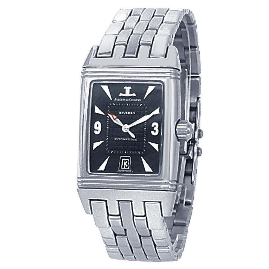 Jaeger LeCoultre Pre-owned Jaeger LeCoultre Reverso Grey Dial Men's ...