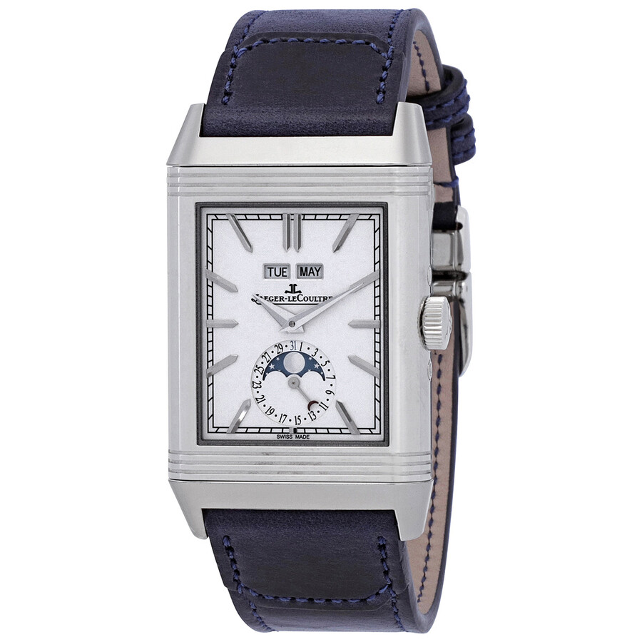 Jaeger LeCoultre Pre-owned Jaeger LeCoultre Reverso Tribute White Dial ...